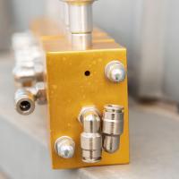 China Precision Pneumatic Combination Switch Control Block with Enhanced Safety Features and Working Voltage for sale