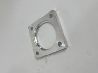 China Square Shape Carbon Steel Flange Normal Ambient Temperature Tanker Truck Flange for Oil Tank Truck Petrol Service Equipment for sale
