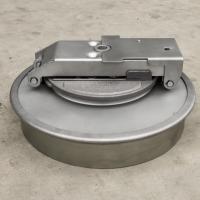 China Single Breathing Valve Carbon Steel 460 Clamp Manhole Cover Suitable for Different Applications for sale