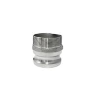 China 4-Inch Stainless Steel Quick-Connect Male Coupler Essential Tool for Fuel Trucks Unmatched Durability and OEM Accepted for sale