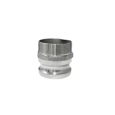 China 4-Inch Stainless Steel Quick-Connect Male Coupler Essential Tool for Fuel Trucks Unmatched Durability and OEM Accepted for sale