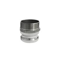 China 4-Inch Stainless Steel Quick-Connect Male Coupler Essential Tool for Fuel Trucks Unmatched Durability and OEM Accepted for sale