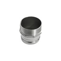 China 4-Inch Stainless Steel Quick-Connect Male Coupler Essential Tool for Fuel Trucks Unmatched Durability and OEM Accepted for sale