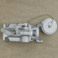 China Certified 3 Inch French Oil Discharge Valve for Oil Tank Trucks High Flow Rate for sale