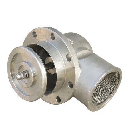 China Emergency Shut Off Valves Heavy Duty 4 Inch Stainless Steel Side Vent Valve for sale