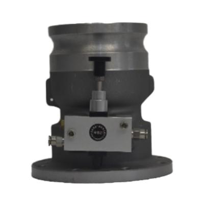 China 4-inch Aluminum Vapor Recovery Adapter Non-interlock Type Corrosion Leak Proof for Tanker Trucks Long-lasting Performance for sale