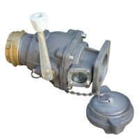 China 4 Inch Italian Oil Discharge Valve for Loading Oil Trucks Made of Aluminum Alloy for sale