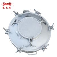 China 304 Stainless Steel Quick Opening Manhole Cover for Commercial and Industrial Applications for sale