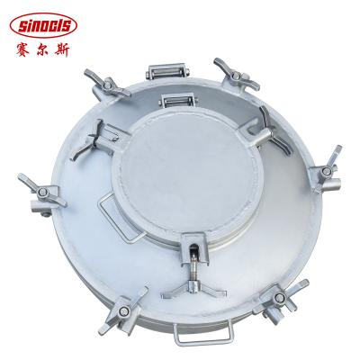 China 304 Stainless Steel Quick Opening Manhole Cover for Commercial and Industrial Applications for sale