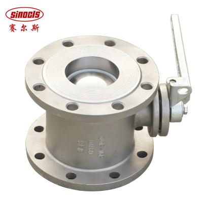China DN80 Nominal Diameter 3 Inch Stainless Steel Round Ball Valve for Fuel Tanker Direct Sale for sale