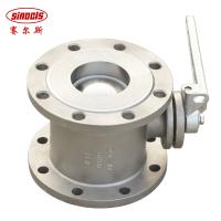 China Working Voltage 3 Inch Stainless Steel Round Ball Valve for Fuel Tanker Ambient Temperature for sale