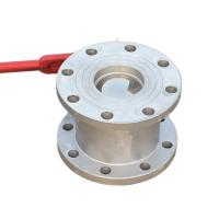China Stable 4-Inch Aluminum Alloy Manual Square Ball Valve The Perfect Solution for Oil Tank Truck Applications for sale