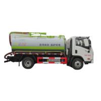 China Dolica 3308 Sewage Suction Truck with 115 Horsepower Angle Adjustable Material Arm and Self-Dump Tank Semi Trailer for sale