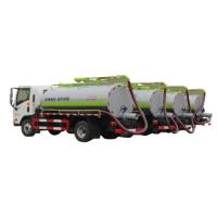 China Dolica 3308 Sewage Suction Truck with 115 Horsepower Angle Adjustable Material Arm and Self-Dump Tank Semi Trailer for sale