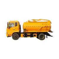 China EURO 6 Emission Standard Sanitation Truck with 150 HP Diesel Engine and 5000 Liters Water Tank Capacity for sale