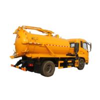China EURO 6 Emission Standard Sanitation Truck with 150 HP Diesel Engine and 5000 Liters Water Tank Capacity for sale