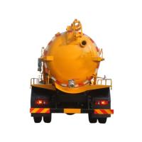 China EURO 6 Emission Standard Sanitation Truck with 150 HP Diesel Engine and 5000 Liters Water Tank Capacity for sale