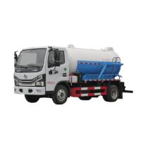 China Sewage Suction Truck Tank Semi Trailer with 115 Horsepower Angle Adjustable Material Arm and Self-Dump Function for sale