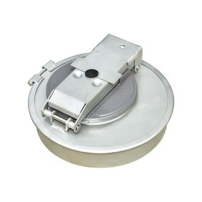 China Clamp Design FRP Manhole Cover 460mm Diameter for Emergency Venting and Maintenance Access for sale