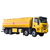 China 351-450HP 8x4 30000L Capacity 10-15T GVW Fuel Oil Tanker Truck Transport Vehicle for sale