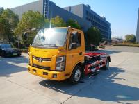 China Detachable Compartment Garbage Truck with 3600*1800*820mm Loading Compartment Q235B Carbon Steel Construction and Hook Arm System for sale