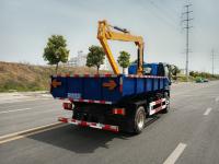 China Vehicle-Mounted Sludge Grab Dredging Tank Semi Trailer Q235 High-Strength Steel Construction for sale