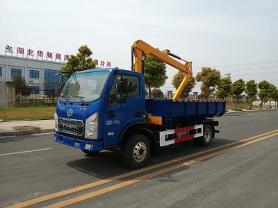 China Vehicle-Mounted Sludge Grab Dredging Tank Semi Trailer Q235 High-Strength Steel Construction for sale