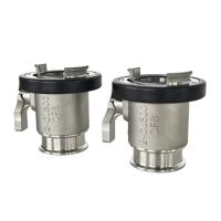 China Stainless Steel Dual-Interlock Quick Connect Coupling with 16bar Working Pressure and EPDM Seal for Liquid Cooling Main Lines for sale