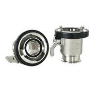 China Stainless Steel Dual-Interlock Quick Connect Coupling with 16bar Working Pressure and EPDM Seal for Liquid Cooling Main Lines for sale