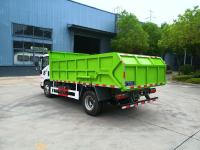 China KATELI HTT5040ZXLCDW6 Euro VI Enclosed Garbage Collection Tank Semi Trailer Fully Sealed Body for sale