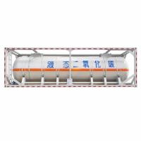 China 28000 Liters 30FT ISO Tank Container High Capacity for 98 Industrial Nitric Acid Storage & Transportation for sale