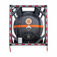 China 30FT Carbon Steel ISO Tank Container Chemical Liquid Oil Gas Transport Tank Container for sale