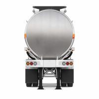 China Dual Axle 33m³-38m³ High-Tensile Carbon Steel Oil tanker Trailer for Fuel Distribution for sale