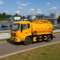 China Dongfeng Duolika Sewage Suction Truck, Ideal Match of Euro 6 Emission Standard & Reliable Diesel Power for sale