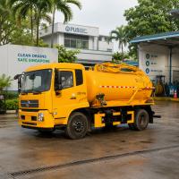 China Dongfeng Duolika Sewage Suction Truck, Ideal Match of Euro 6 Emission Standard & Reliable Diesel Power for sale