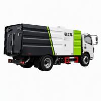 China New Energy 8CBM Pure Electric Vacuum Road Sweeper Truck for Outdoor Sanitation Cleaning for sale