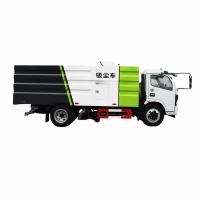 China New Energy 8CBM Pure Electric Vacuum Road Sweeper Truck for Outdoor Sanitation Cleaning for sale