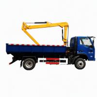 China Vehicle-Mounted Grab Sludge Dredging Tank Semi-Trailer, Q235 High-Strength Steel Structure for sale