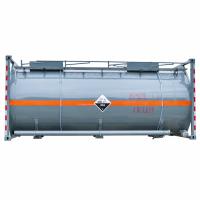 China Chemical Transport ISO Tank Container 20ft 30ft 40ft, Custom Built with 605824382591mm Outer Dimension for sale
