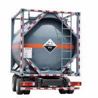 China Chemical Transport ISO Tank Container 20ft 30ft 40ft, Custom Built with 605824382591mm Outer Dimension for sale