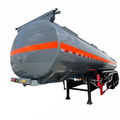 China KATELI 16–20mm LLDPE Lined Tank Semi Trailer with DN100 Stainless Steel PTFE-Lined Pneumatic Valve and Multi-Axle Reinforced Suspension for Corrosive Chemicals for sale
