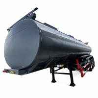 China KATELI 16–20mm LLDPE Lined Tank Semi Trailer with DN100 Stainless Steel PTFE-Lined Pneumatic Valve and Multi-Axle Reinforced Suspension for Corrosive Chemicals for sale