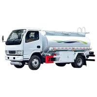 China Custom 6000 Liters Carbon Steel Tank Mini High Horsepower Fuel Oil Transport Truck for sale