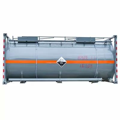 China Custom Chemical ISO Tank Container 20ft 30ft 40ft for sale