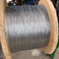 China 1x7 Galvanized Steel Wire Rope 0.6mm-3.0mm High Tensile Wire Rope For Hanging / Pulling Wire for sale