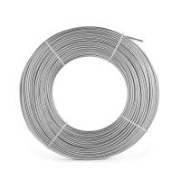 China 1x19 Galvanized Steel Wire Rope 2.0mm 2.5mm 3.0mm Stranded Wire Rope For Brake Cable for sale