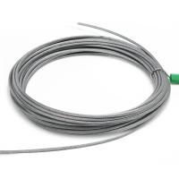 China 1x19 Galvanized Steel Wire Rope 2.0mm 2.5mm 3.0mm Stranded Wire Rope For Brake Cable for sale