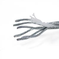 China 6X7+FC Galvanized Steel Wire Rope 2.0mm 3.0mm 4mm Galvanized Wire Rope for sale
