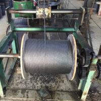 China 6*36WS+IWRC Galvanized Steel Wire Rope 6x36 10mm 12mm 14mm Wire Rope For Lifting for sale