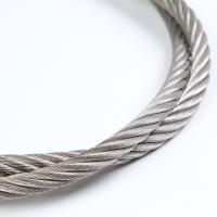 China 6x19+FC Fiber Core Galvanized Steel Wire Cable 4mm 6mm 8mm  For Crane Mining Construction Ship for sale